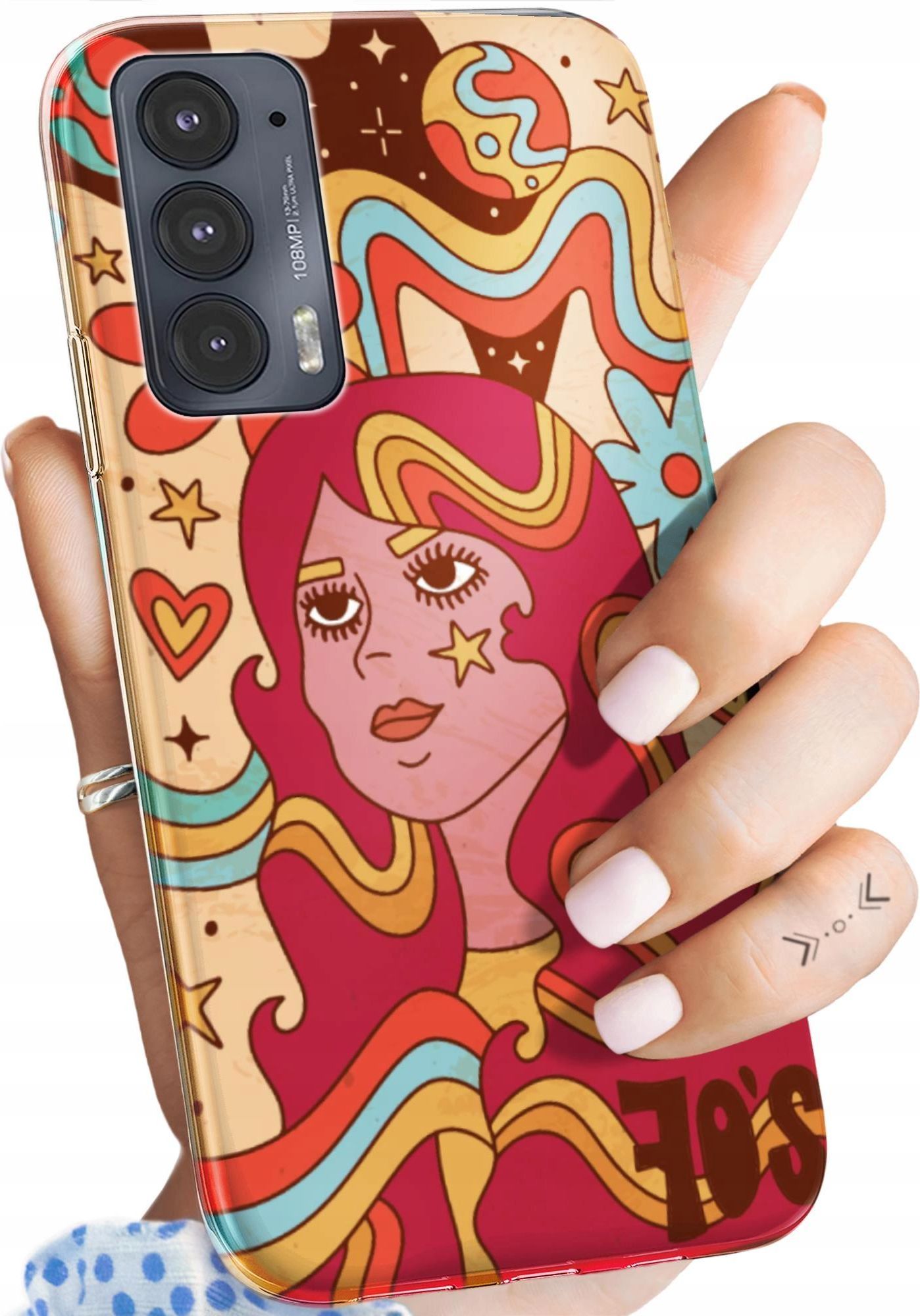 Hello Case Etui Do Moto Edge 20 5G Hippie Peace Hippisi Obudowa ...