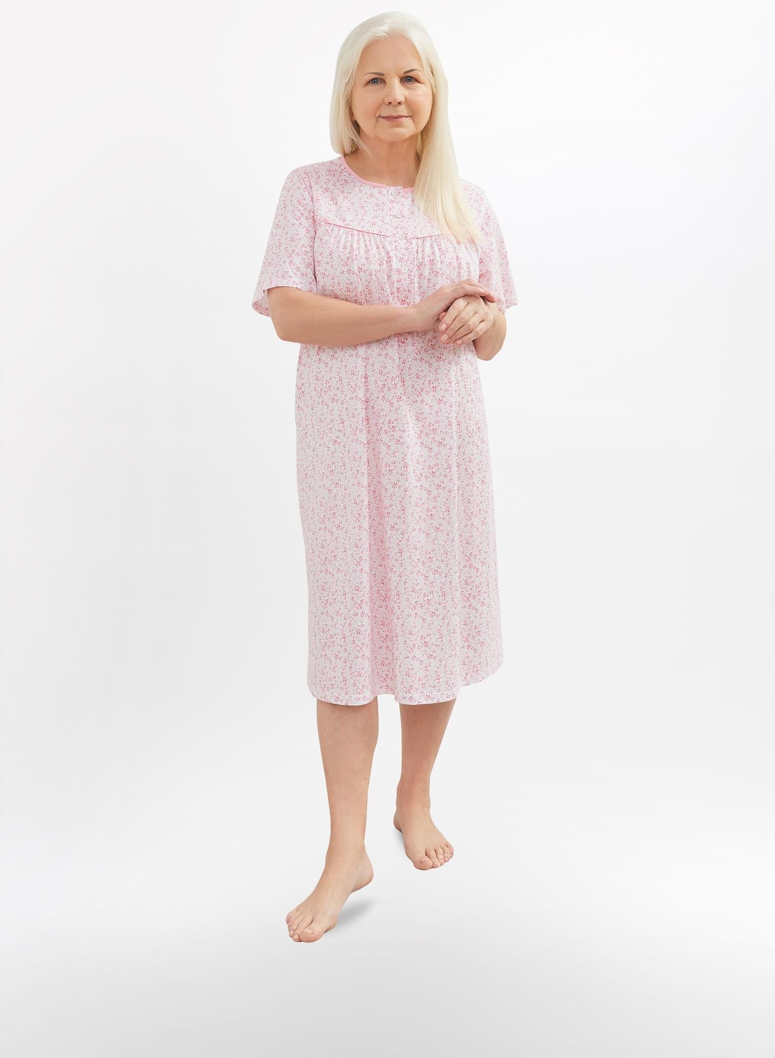 Koszula nocna rozpinana damska dla Seniorki new - Ceny i opinie - Ceneo.pl