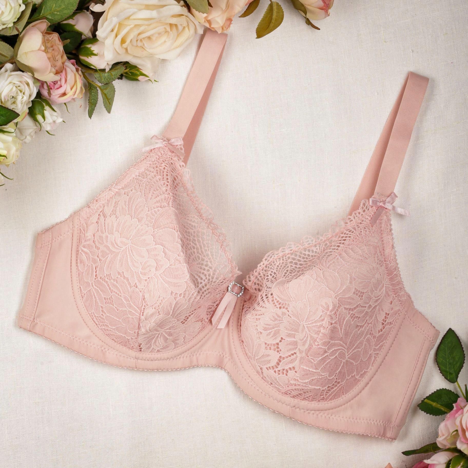 Born2Be Różowy Biustonosz damski 85D Full Cup - Ceny i opinie - Ceneo.pl