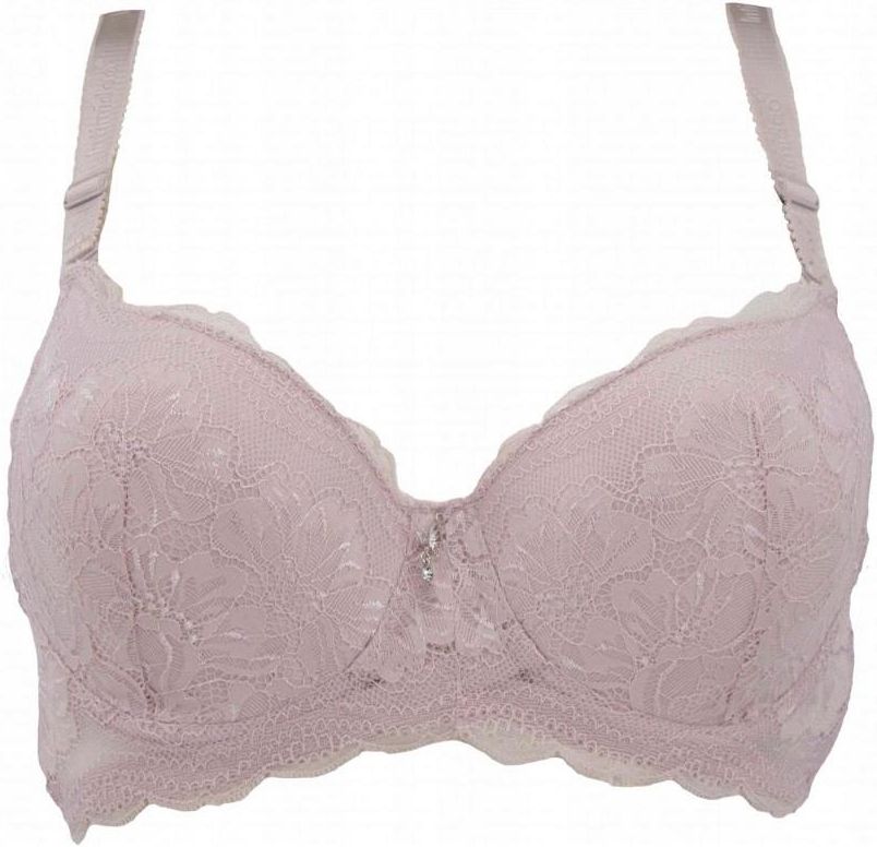 Biustonosz 75D usztywniany różowy stanik fiszbiny - Ceny i opinie ...