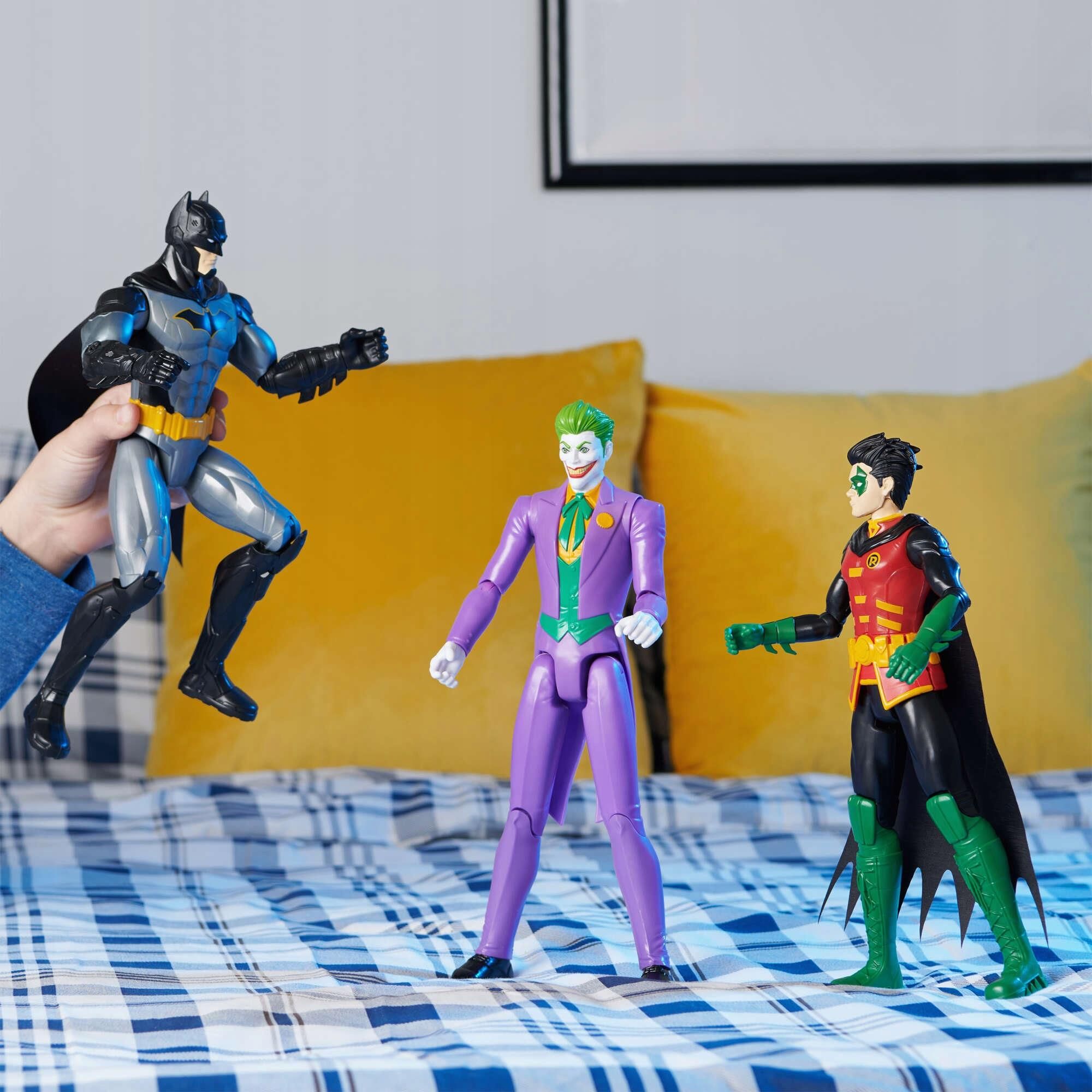 Spin Master Batman Zestaw 3 Figurek Batman Robin I Joker 6064967 - Ceny ...