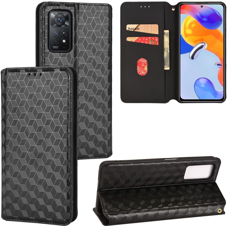 Case For Xiaomi Redmi Note 11 Pro 4G 5G Magnetic Closure Pu Leather ...
