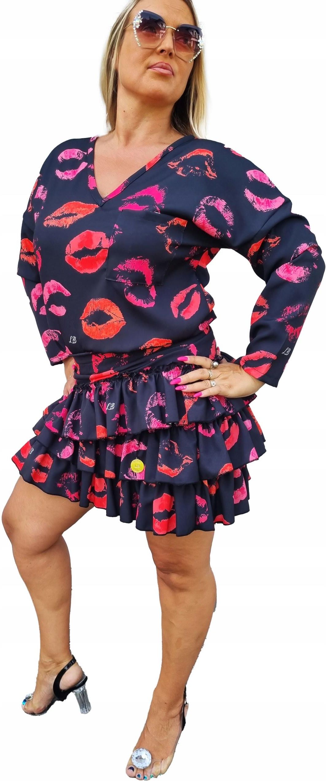 Komplet Damski Bluzka Spódnica krótka Zestaw mini - Ceny i opinie ...