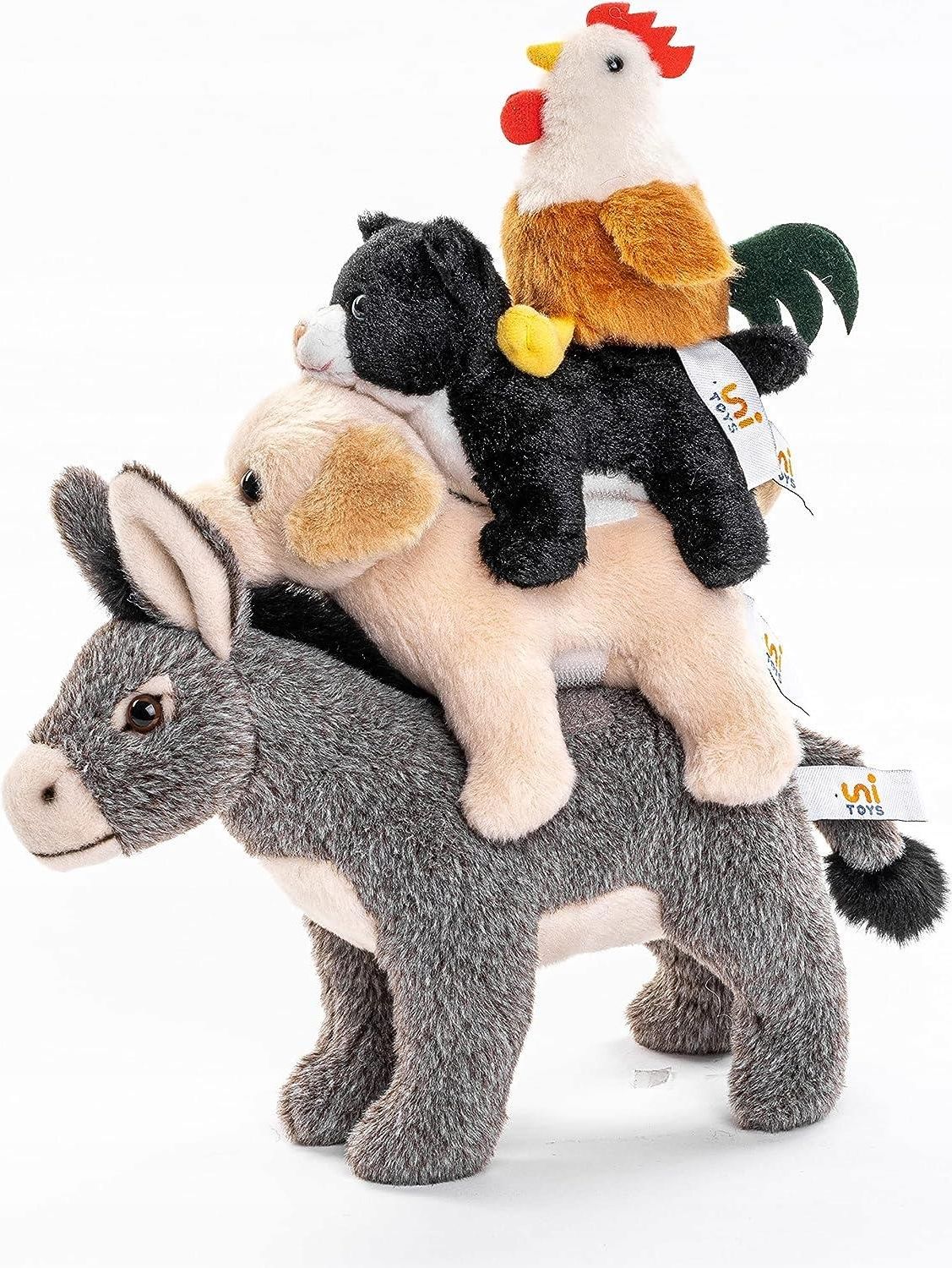 Uni-Toys Muzykanci Z Bremy Zwierzęta Osioł Kura Pies Kot - Ceny i ...