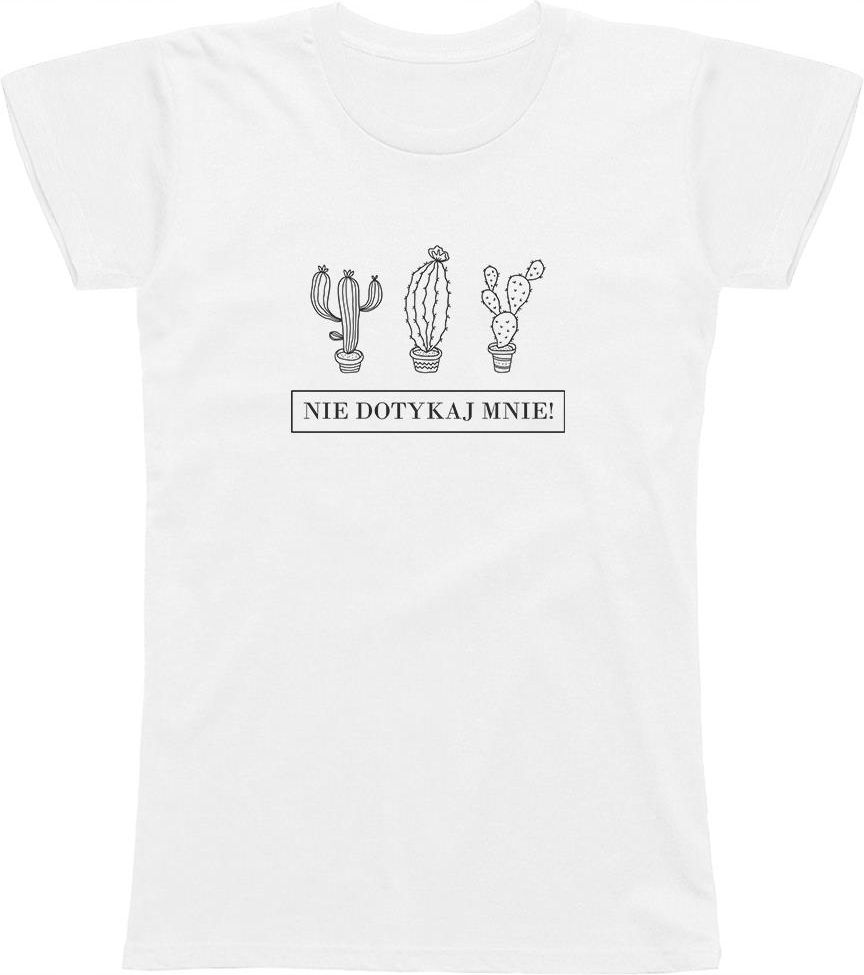 L Koszulka T-shirt Nie Dotykaj Mnie Kaktus Modna - Ceny i opinie - Ceneo.pl