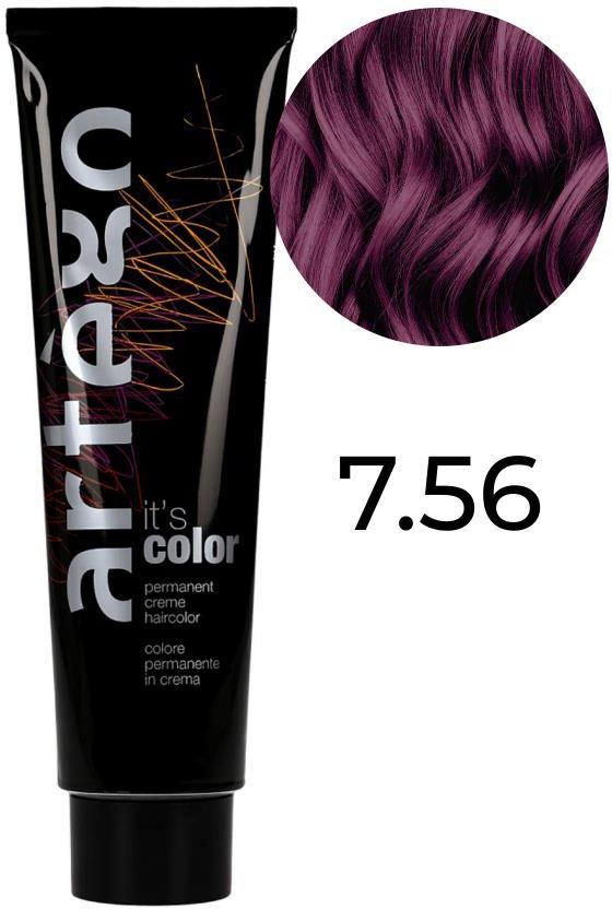 Artego Farba It'S Color XXL 7.56 Mahoniowy Czerwony Blond 150 ml ...