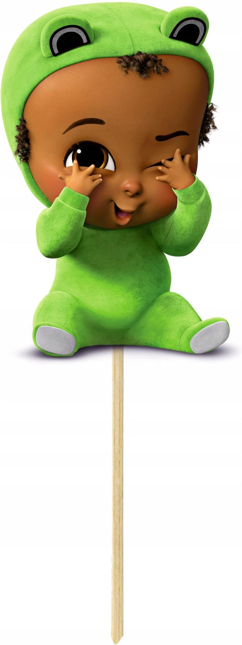 Wyjątkowe Z Drewna Topper Na Tort Na Urodziny Boss Baby Dziecko ...