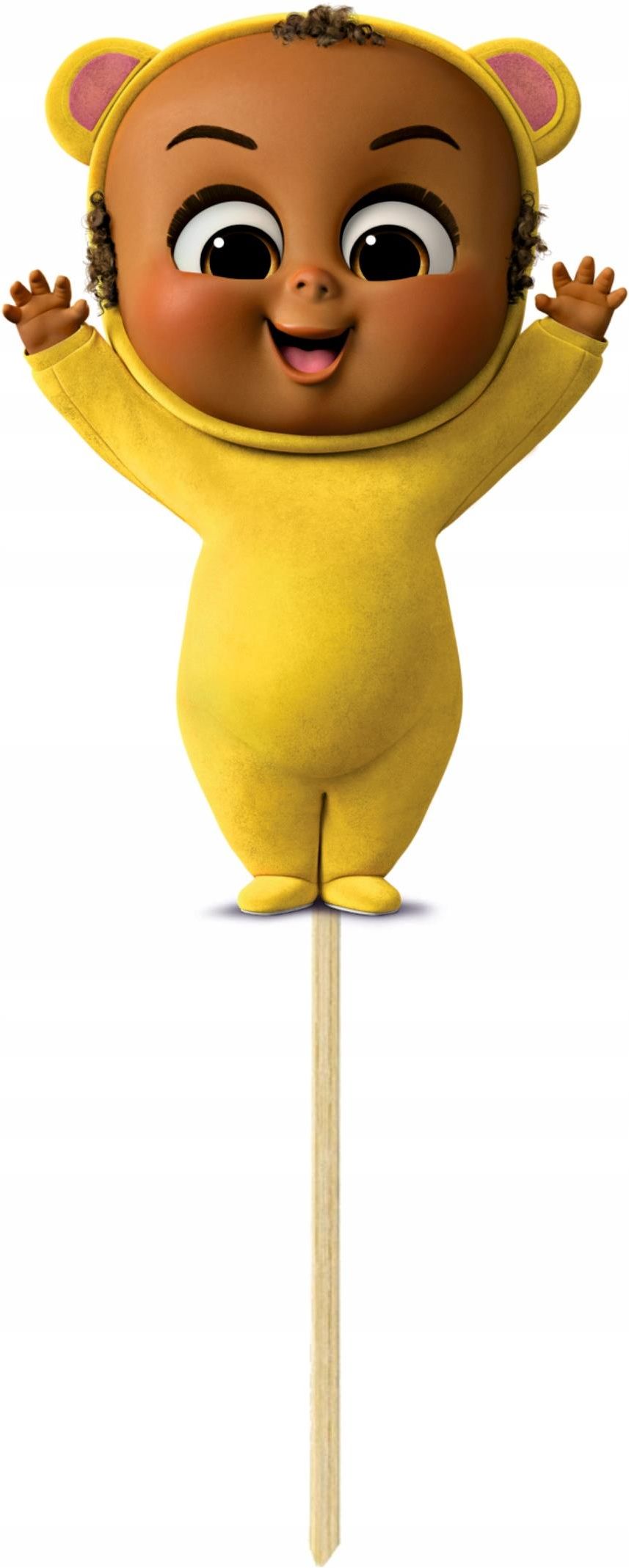 Wyjątkowe Z Drewna Topper Na Tort Na Urodziny Boss Baby Dziecko ...