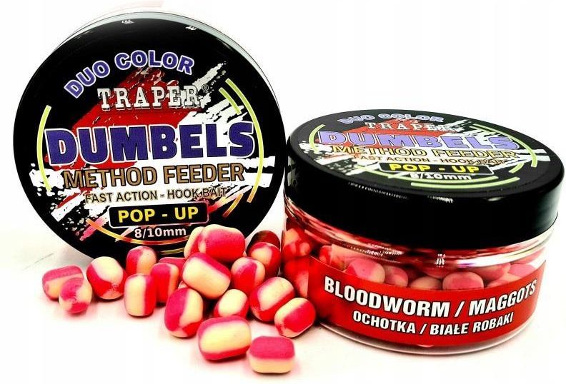 Traper Dumbels Duo Pop Up Ochotka Białe Robaki 8 1 METHODFEEDER - Ceny i opinie - Ceneo.pl