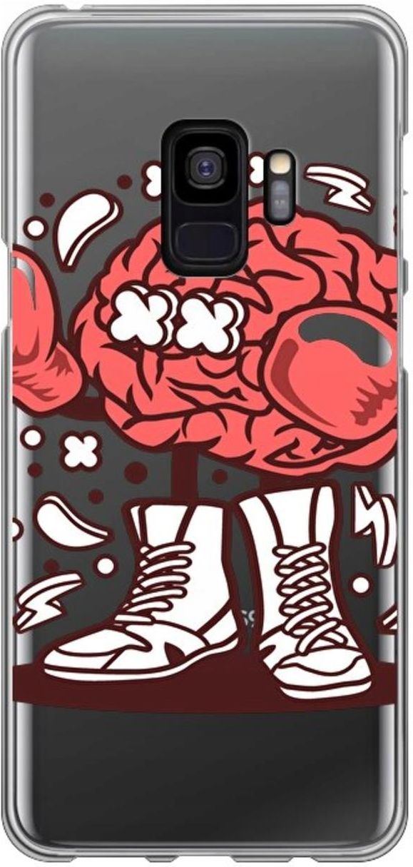Phone Case Warrior Soft Samsung Galaxy S9 Brain Boxer - Etui na telefon ...
