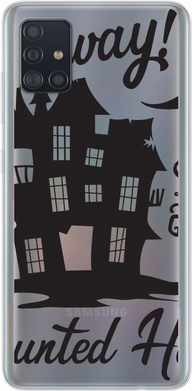 Phone Case Warrior Soft Samsung Galaxy A51 Haunted House Sign - Etui na ...