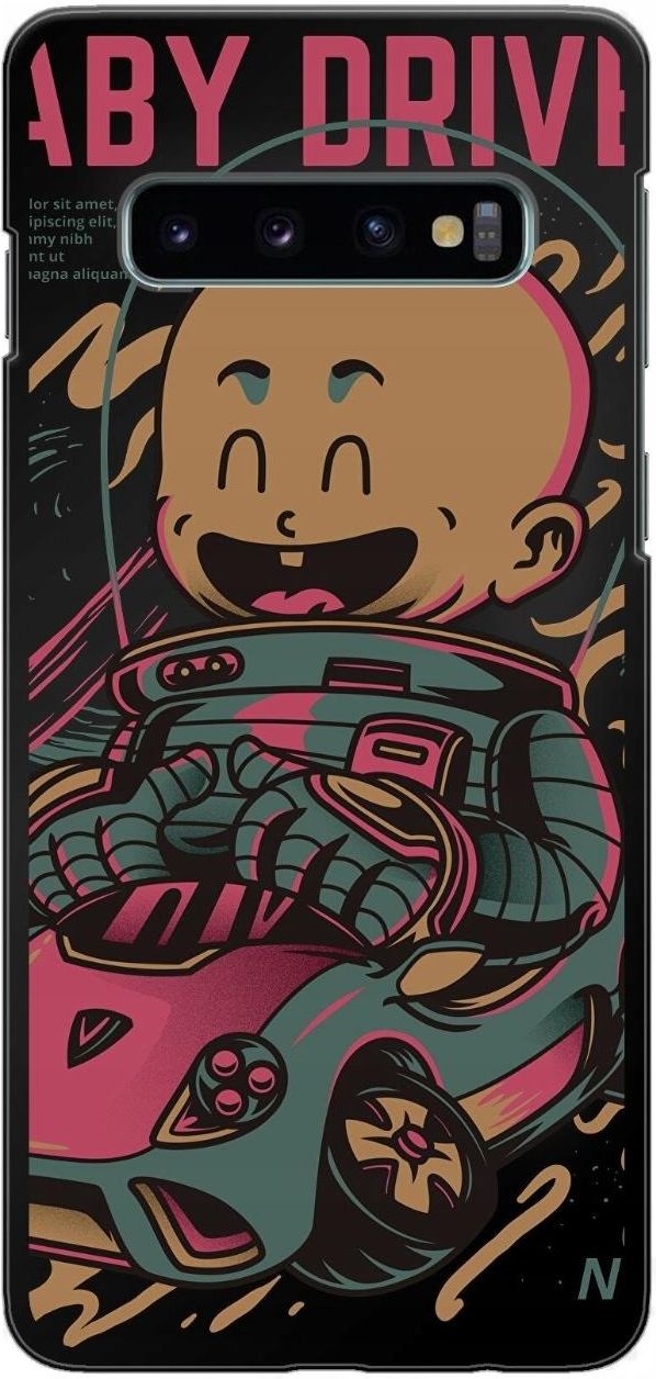 Phone Case Warrior Hard Samsung Galaxy S10 Baby Driver - Etui na ...