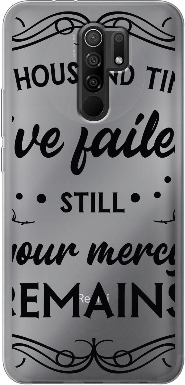 Phone Case Warrior Soft Xiaomi Redmi 9 Your Mercy Remains - Etui na ...