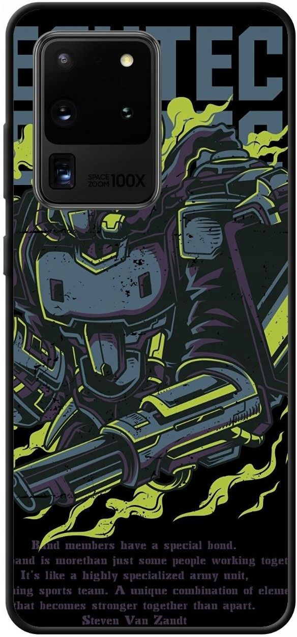 Phone Case Warrior Soft Samsung Galaxy S20 Ultra Mech Tech - Etui na ...