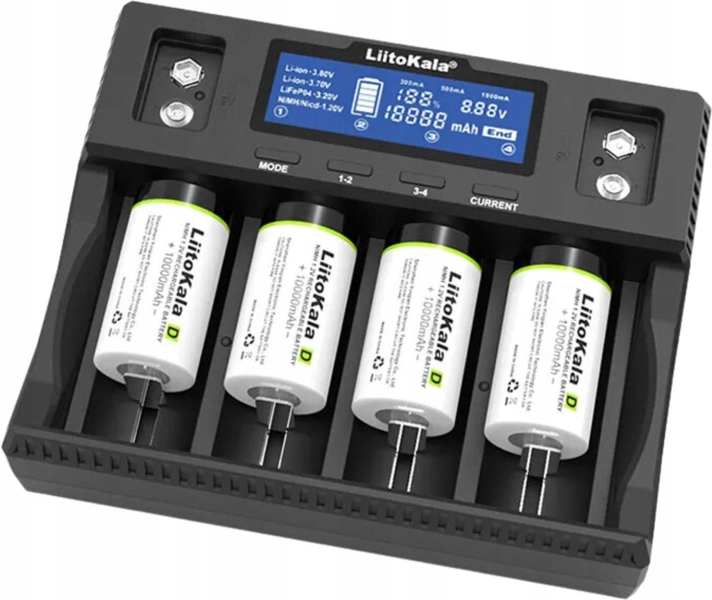 Liitokala Uniwersalna Ładowarka Lii-D4Xl Li-Ion 18650 Aa Aaa Z ...