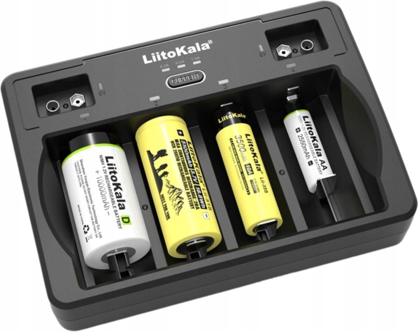 Liitokala Uniwersalna Ładowarka Lii-D4 Li-Ion 18650 Aa Aaa Z Adapterem ...