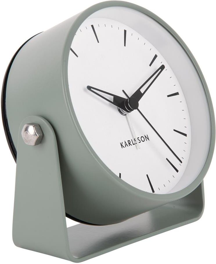 Karlsson Alarm Clock Calm Metal Grayed Jade (Ka5937Gr) - Opinie i ...