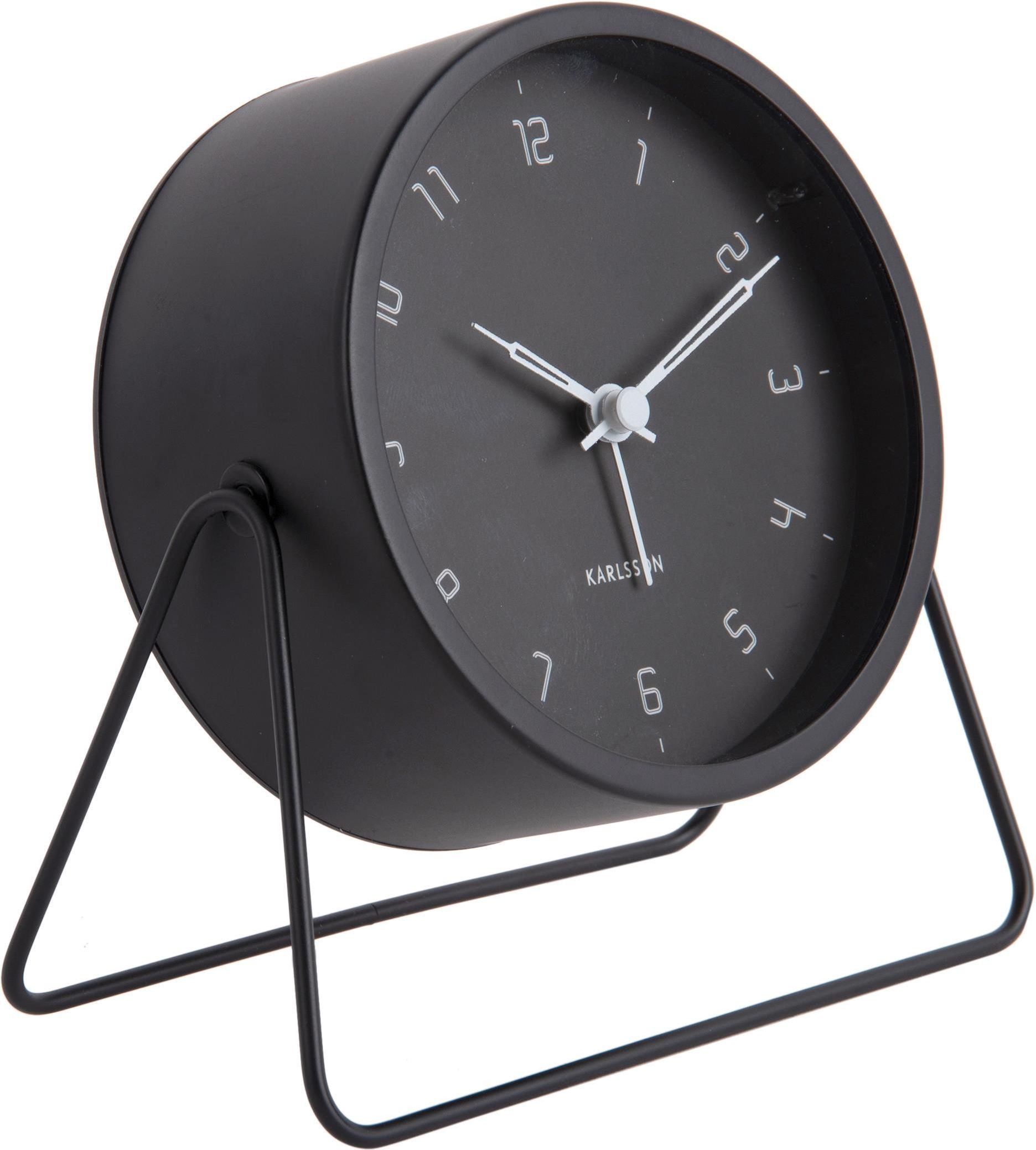 Karlsson Alarm Clock Stark Iron Matt Black (Ka5952Bk) - Opinie i ...
