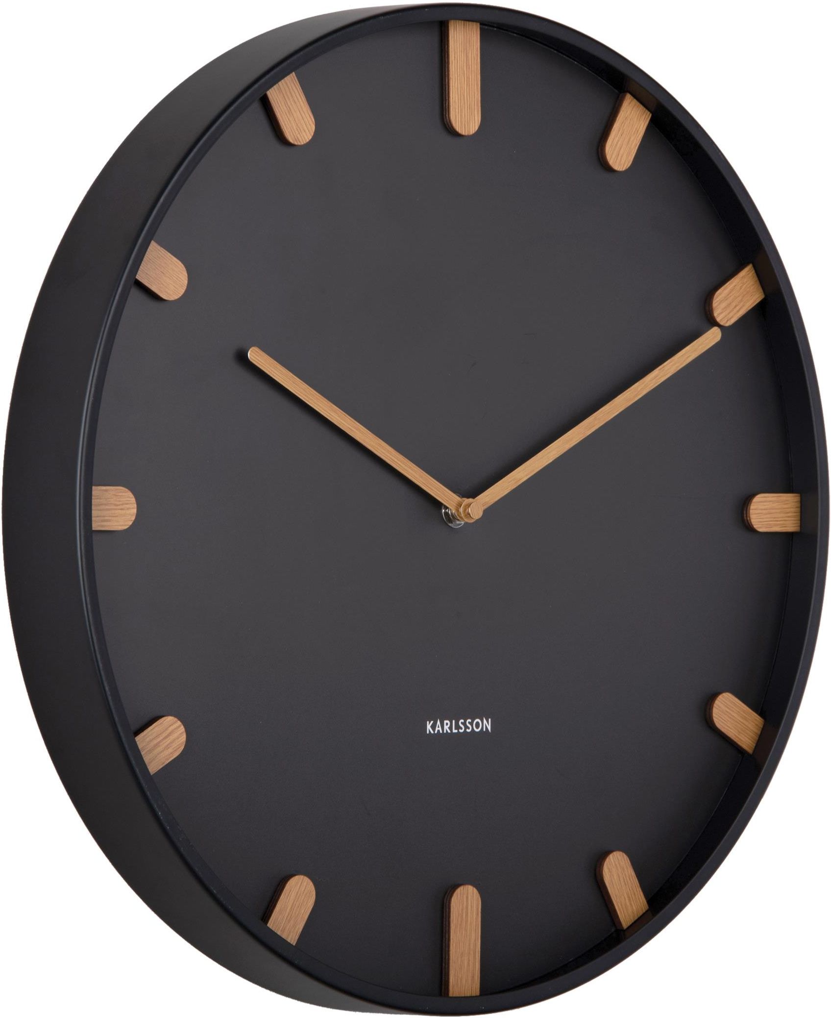 Karlsson Wall Clock Grace Metal Black (Ka5942Bk) - Opinie i atrakcyjne ...