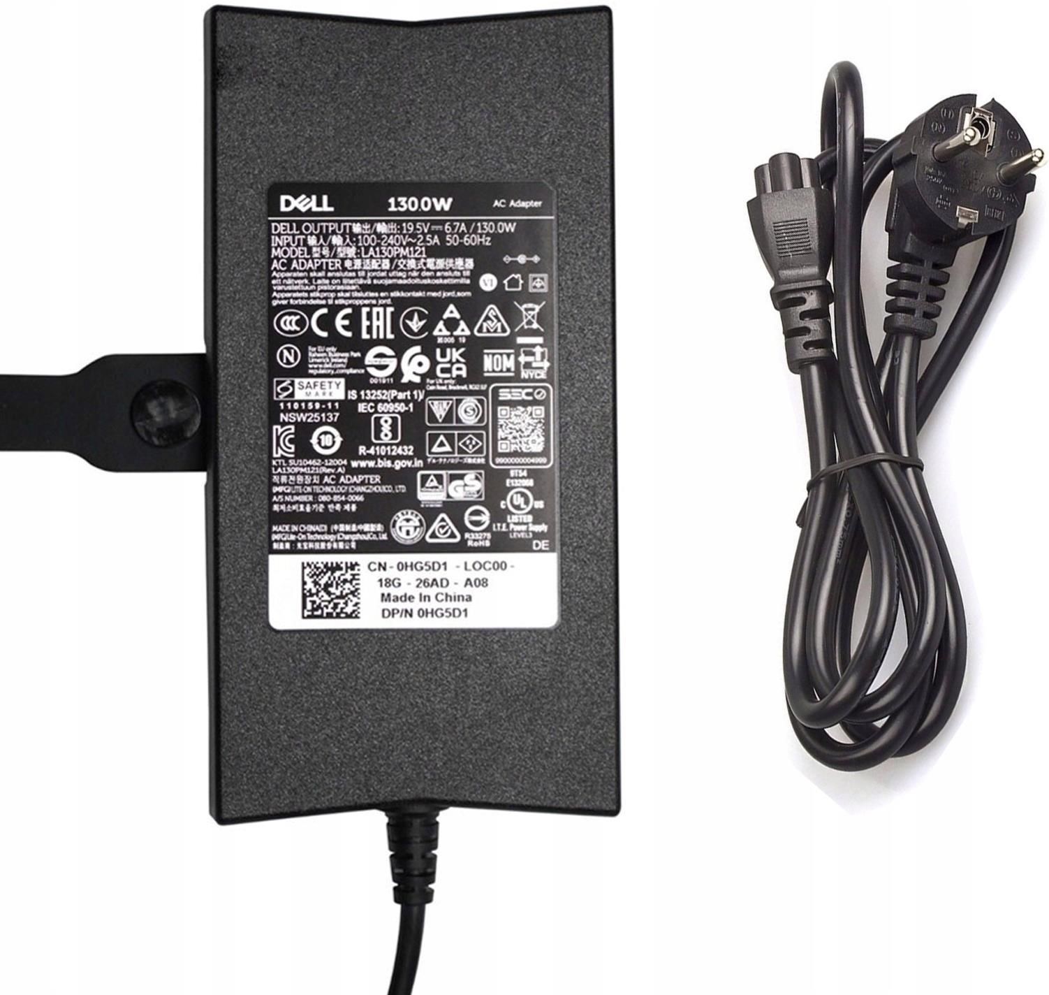 Zasilacz do laptopa Dell do Precision 15 3510 19.5V 6.7A (EUSPA4E0054 ...