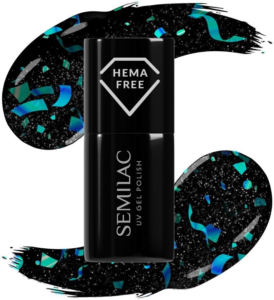 Semilac 304 Legendary Night Lakier Hybrydowy Efekt Flash 7Ml - Opinie i ...