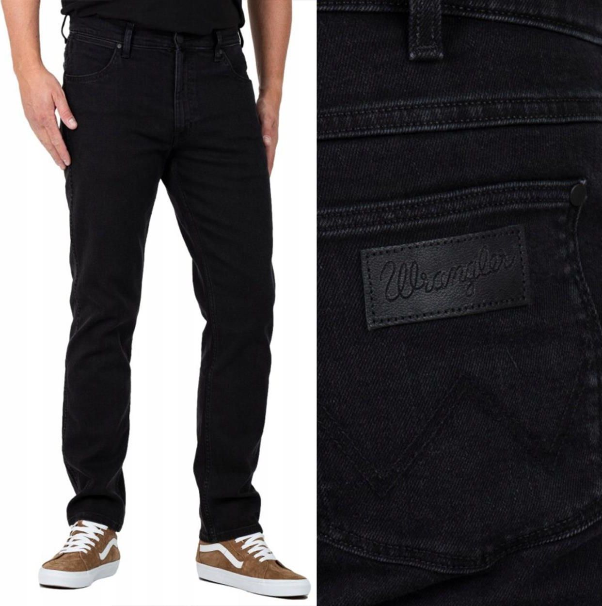 Wrangler Greensboro Pressure Czarny DżINS W34 L34 - Ceny i opinie ...