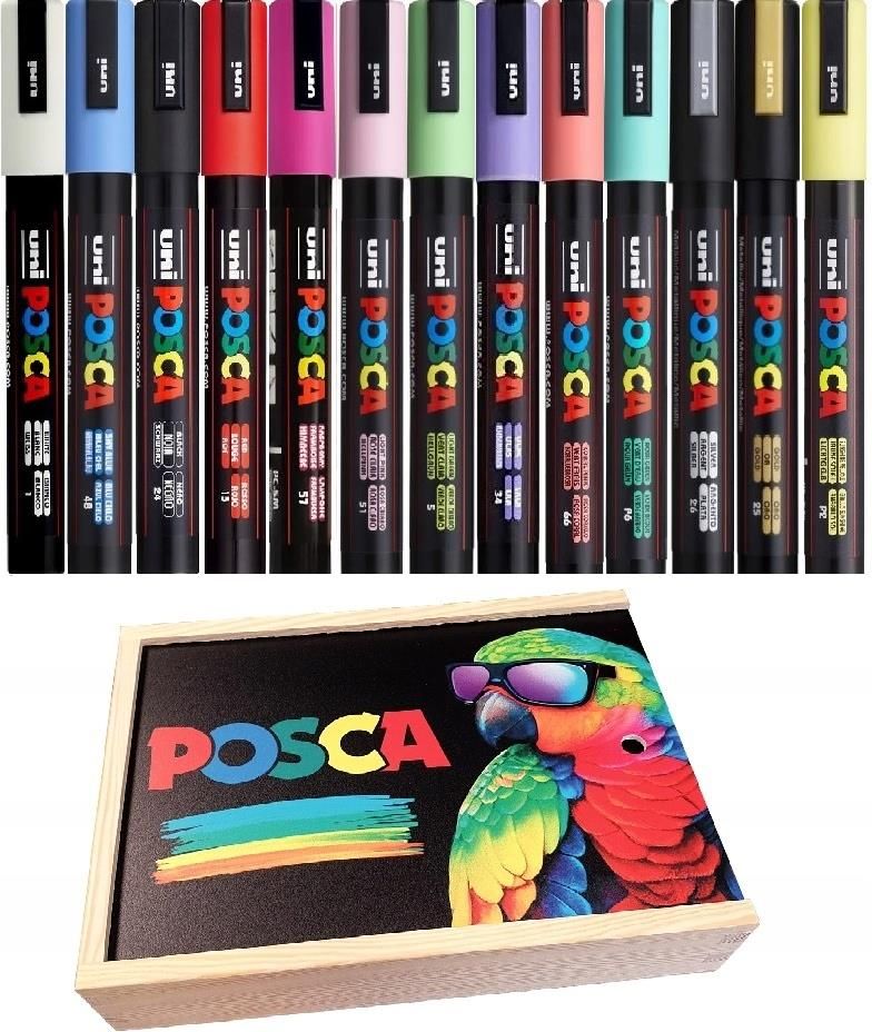 Posca Markery Pc-1M Zestaw 14szt. Grawer - Ceny i opinie - Ceneo.pl