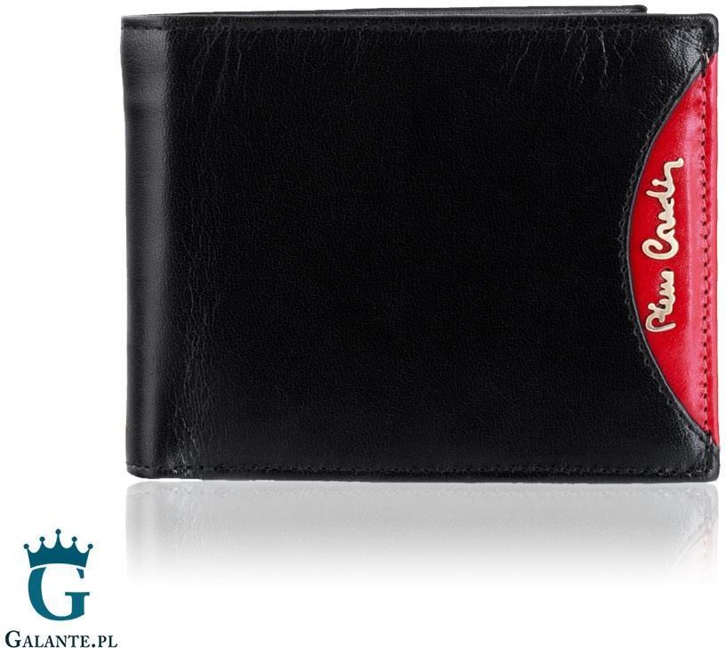 Portfel męski Pierre Cardin Black & Red TILAK29 325 RFID - Ceny i ...