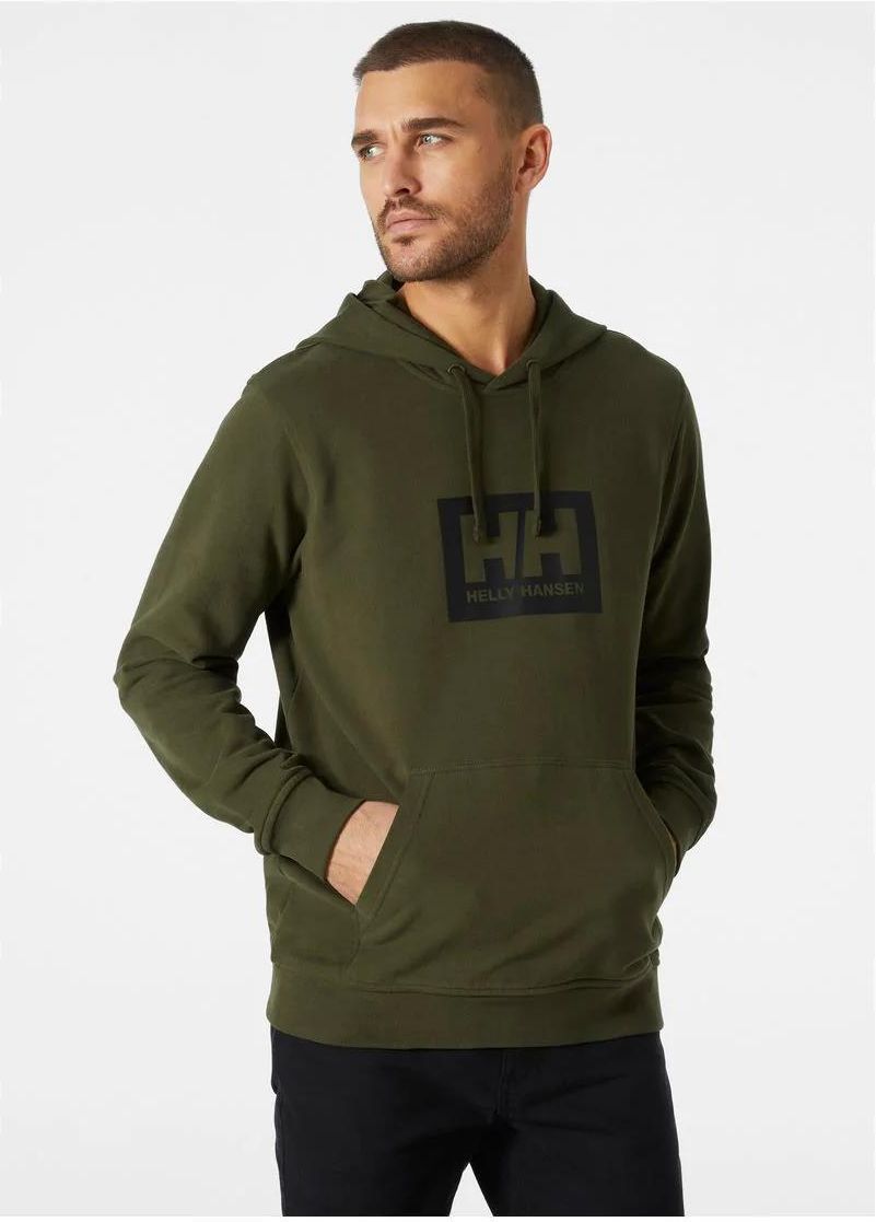 Bluza Helly Hansen HH Box Hoodie zielony - Ceny i opinie - Ceneo.pl