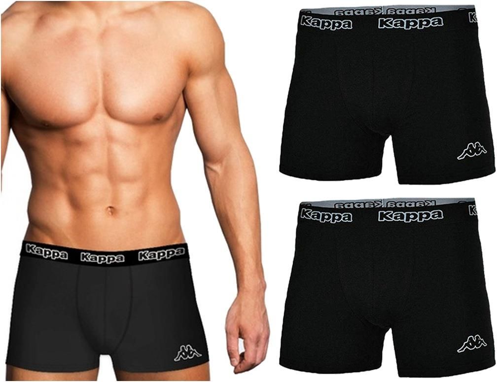 Bokserki 2-PACK Czarne Kappa M - Ceny i opinie - Ceneo.pl