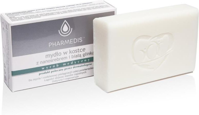 Mydło Marmed Pharmedis Mydło Ze Srebrem I Białą Glinką 100 g - Opinie i ...