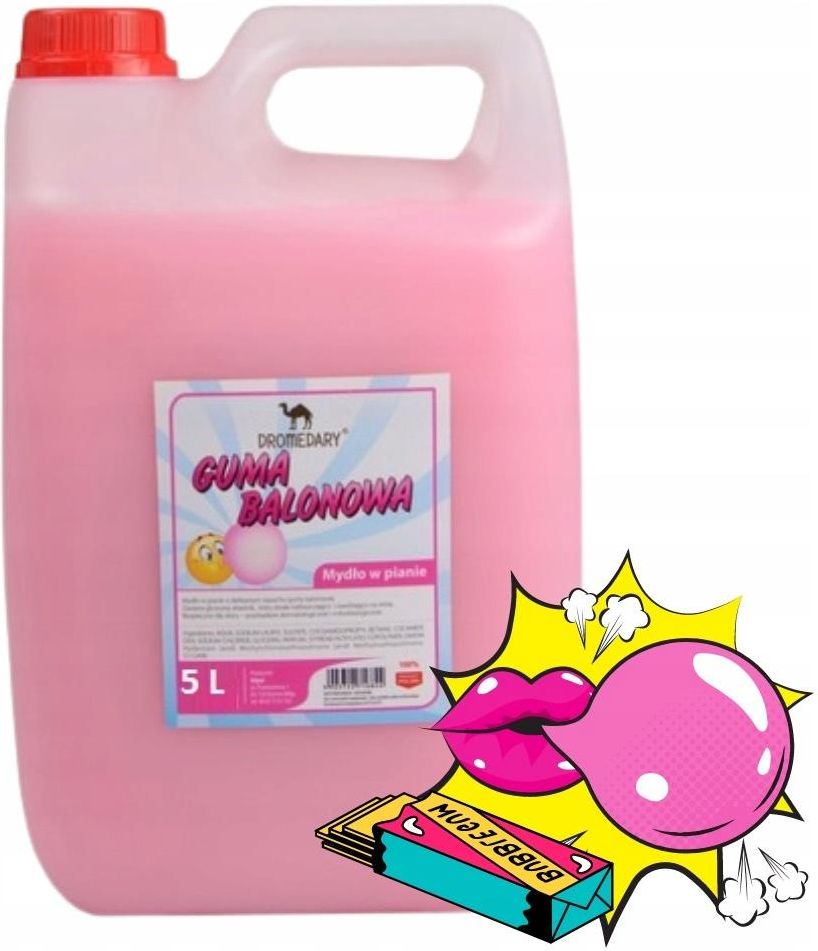 Mydło Kastom Mydło W Płynie Pianie Glicerynowe Guma Balonowa 5l - Opinie i ceny na Ceneo.pl