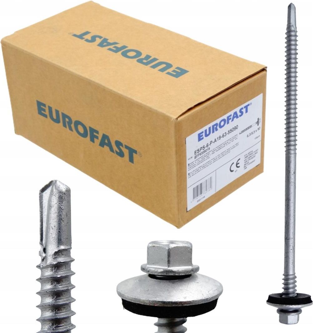 Eurofast Wkręty Do Płyt Warstwowych Wkręt Do Płyty Warstwowej Wsw 6,3/5 ...