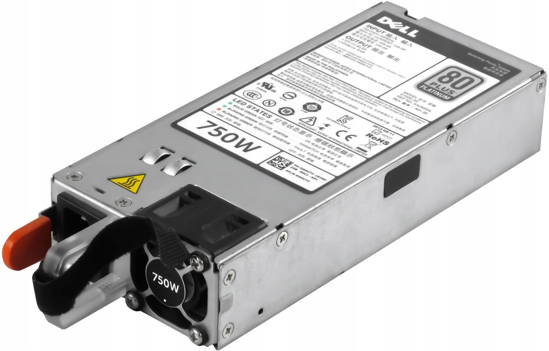 Zasilacz do obudowy serwerowej Dell 750W E750E-S0 R520 R620 R720 R720XD (0W0CTF) - Opinie i ceny ...