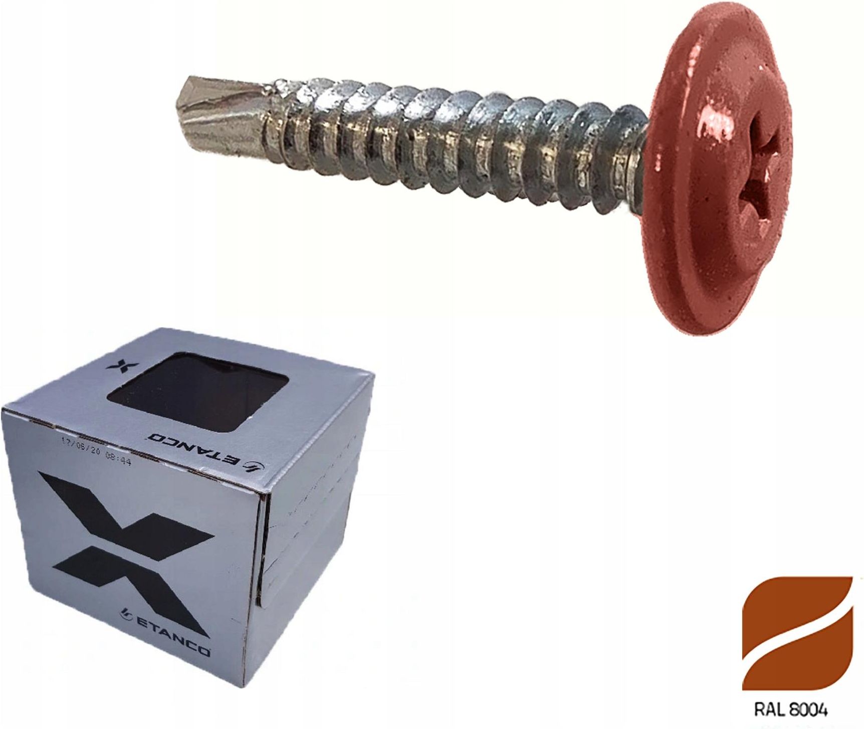 Etanco Wkręt Obróbkowy Do Blachy 4,2X32 Ral8004 - Opinie i ceny na Ceneo.pl