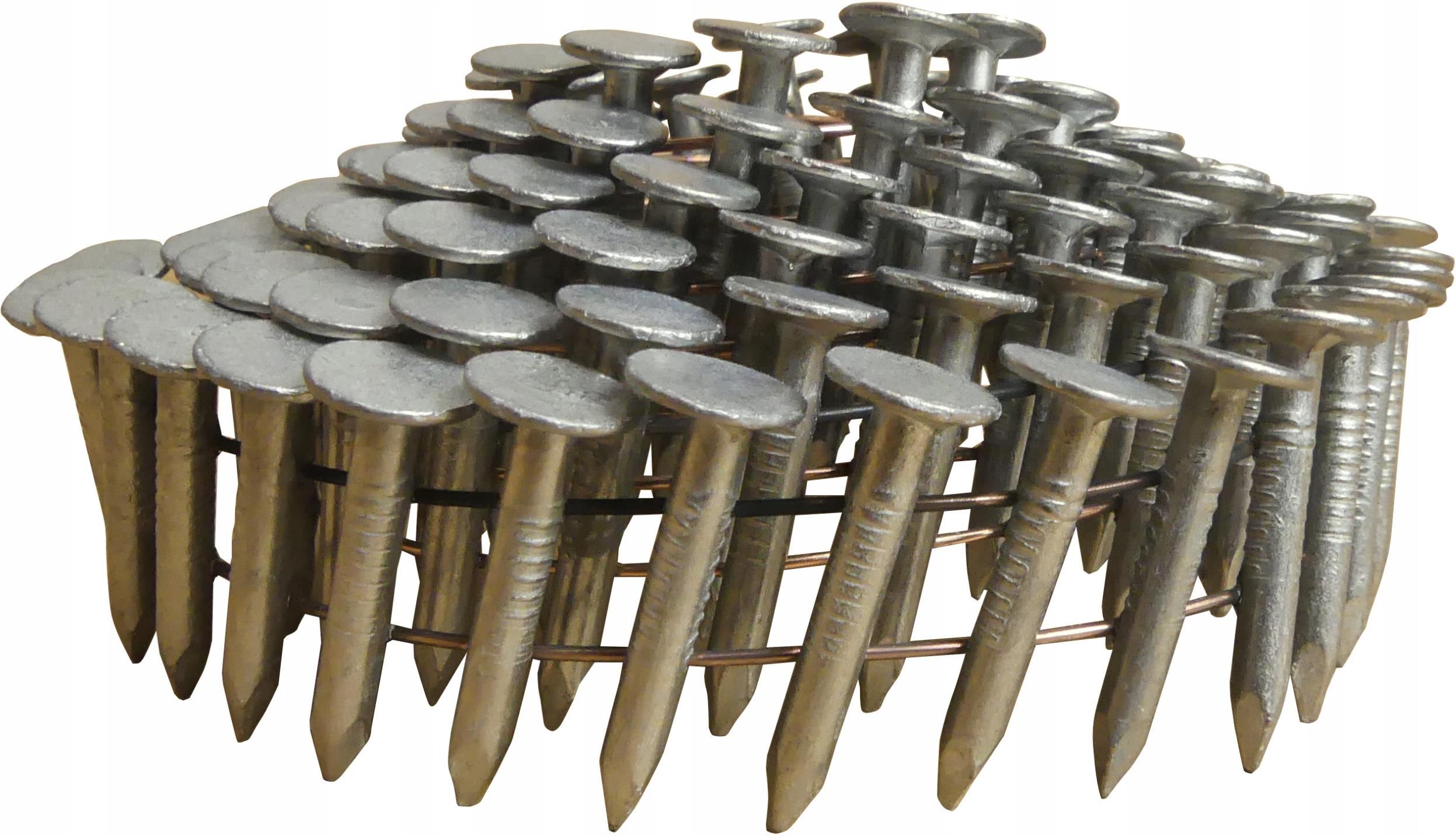 4Pro Gwoździe Bębnowe Papowe Papiaki Ocynk 3,1X19Mm Gbdr3119Ggcn ...