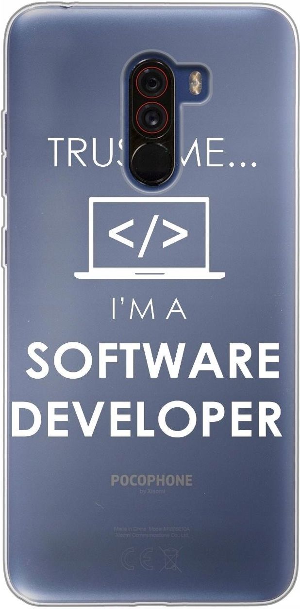 Soft case Xiaomi Pocophone F1 Software Developer - Etui na telefon ...