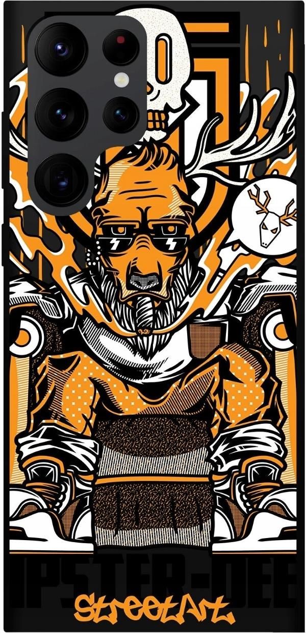 Soft case Samsung Galaxy S22 Ultra Hipster Deer Wh - Etui na telefon ...