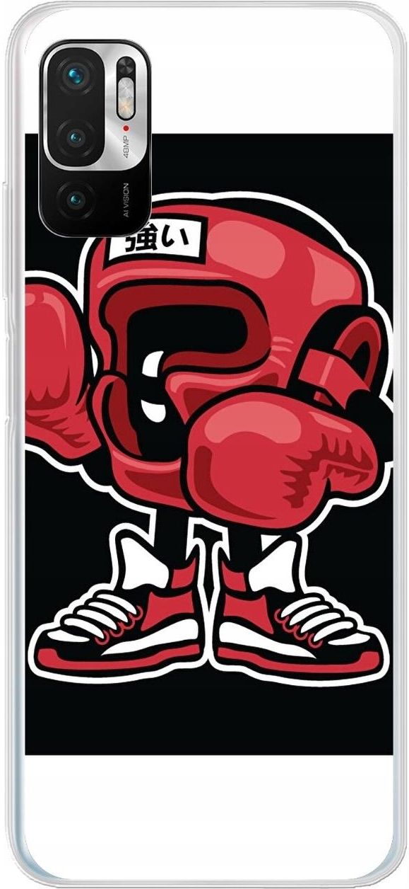 Soft case Xiaomi Redmi Note 10 5G Boxing Champion - Etui na telefon ...