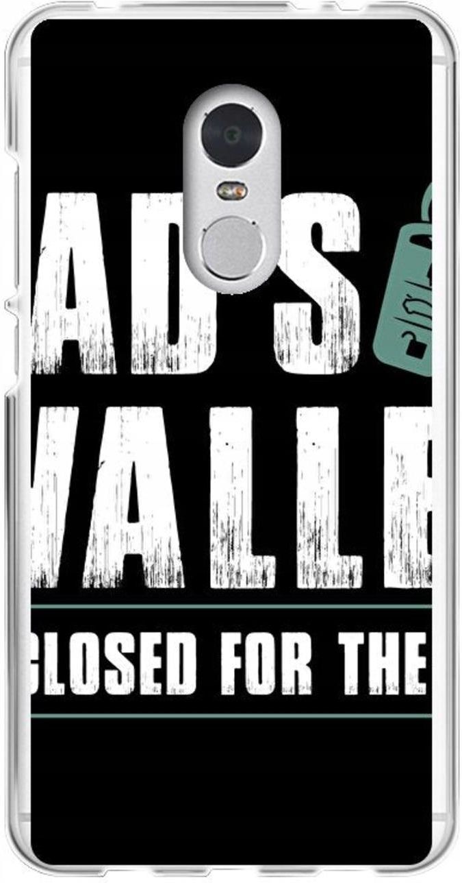 Soft case Xiaomi Redmi 5 Dad's Wallet Is Closed Fo - Etui na telefon ...