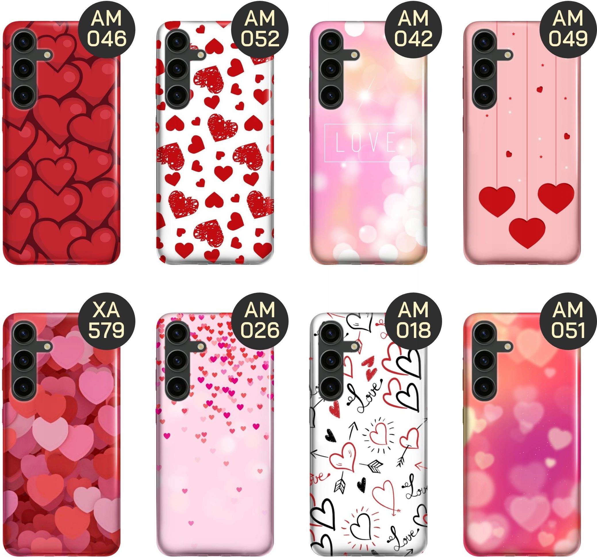 Hello Case Etui Do Samsung Galaxy S24 Wzory Walentynki Miłość Serce ...