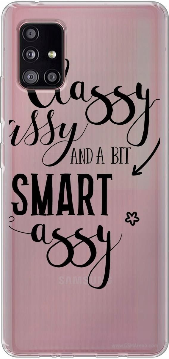 Soft case Samsung Galaxy A51 5G Classy Sassy And A - Etui na telefon ...