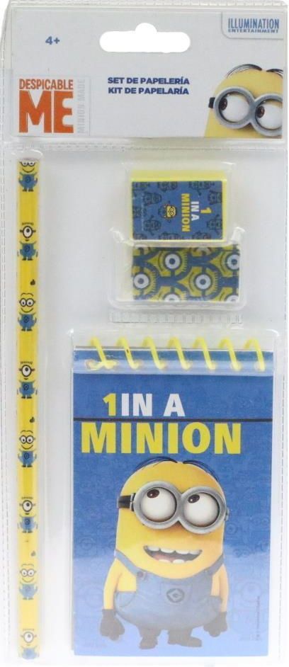 Crayon Minionki Ołówek Temperówka Gumka Notes Minions 26 - Ceny i ...