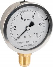 Afriso Manometr Glicerynowy Rf80 Gly D701 0-10 Bar G1/2 (85165701) - opinie i ceny na Ceneo.pl