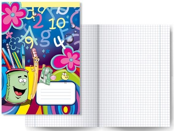 Delta-Graphix Zestaw 5 Zeszytów Szkolnych 16 Kart. Kratka Linia - Ceny ...