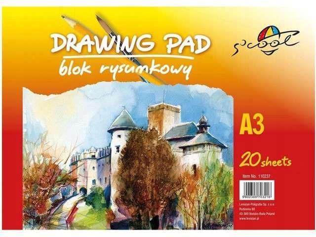 S'Cool Blok Rysunkowy Szkicownik A3 90G 20 Kartek - Ceny i opinie ...