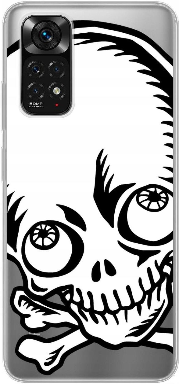 Soft case Xiaomi Redmi Note 11 Cute Eyes Skull - Etui na telefon, ceny ...