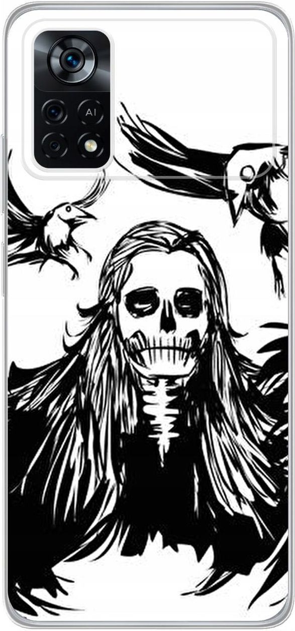 Soft case Xiaomi Poco X4 Pro 5G Skull And Crow - Etui na telefon, ceny ...