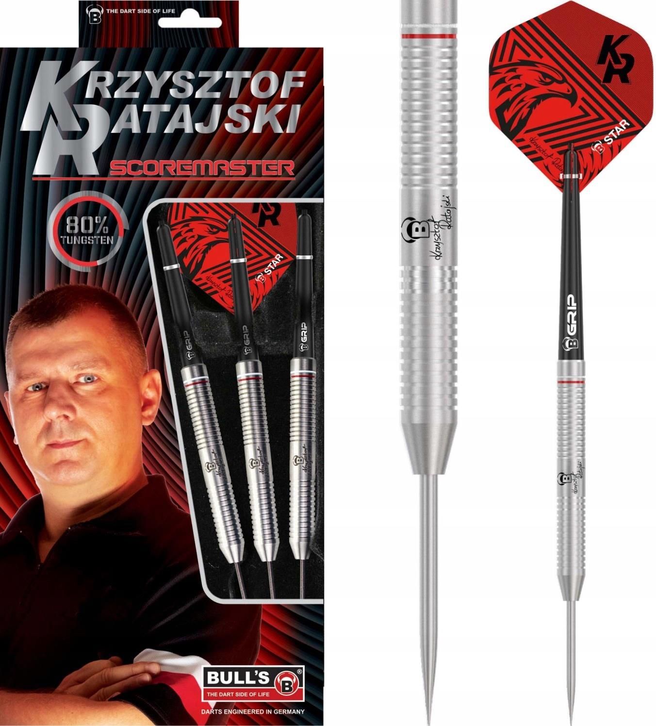 Lotki Rzutki Dart Bulls Krzysztof Ratajski 80% 24G - Ceny i opinie ...