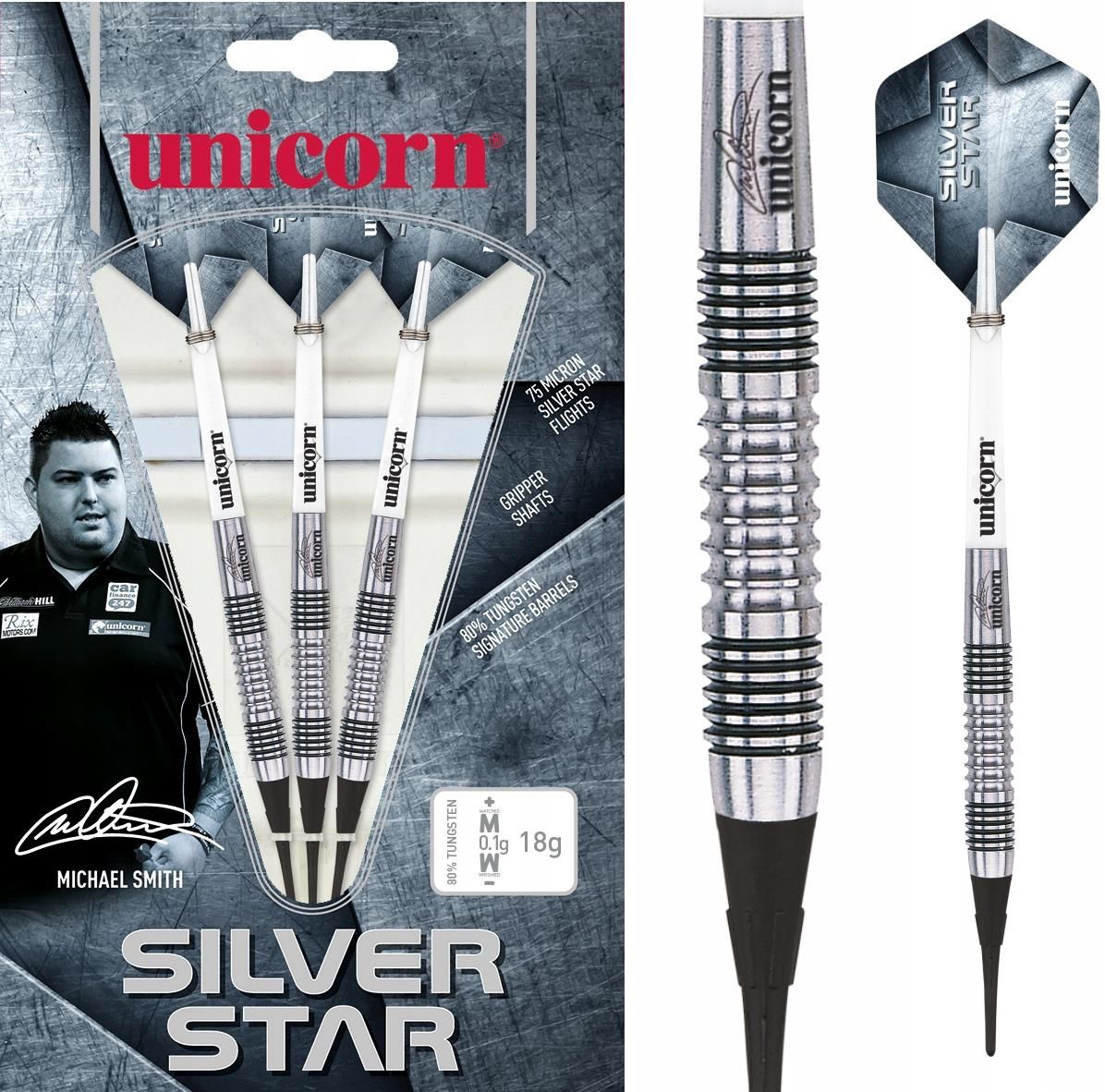 Lotki Rzutki Dart Unicorn Michael Smith 80% 18G - Ceny i opinie - Ceneo.pl